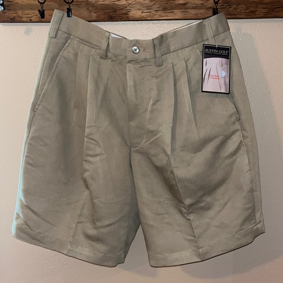 austin golf | Shorts | Austin Golf Khaki Shorts | Poshmark